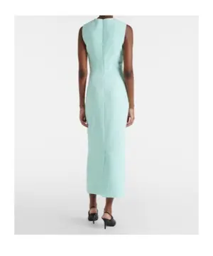 SAFIYAA LONDON Jodi Crêpe Midi Dress