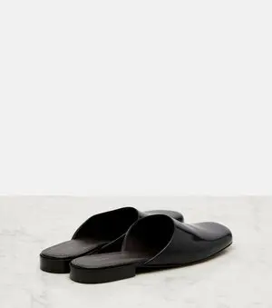 THE ROW Penelope Leather Mules