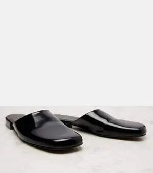 THE ROW Penelope Leather Mules