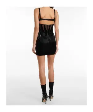 MUGLER Bustier Minidress