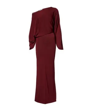 AYA MUSE One-shoulder Maxi Dress - Red