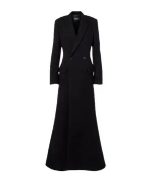 Balenciaga Double-breasted Wool Coat