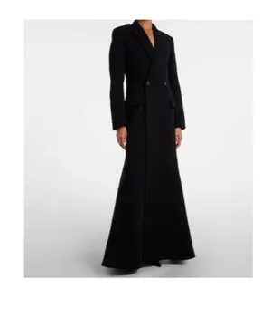 Balenciaga Double-breasted Wool Coat