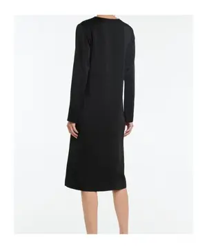 Dries Van Noten V-neck Long-sleeved Dress