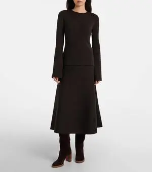 Gabriela Hearst Long Sleeve Top - Brown