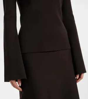 Gabriela Hearst Long Sleeve Top - Brown