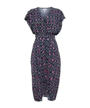 Isabel Marant Étoile Almeya Printed Midi Dress - Black