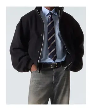 Balenciaga Wool Blouson Jacket