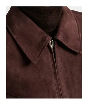 AGOLDE Nahla Zip-up Leather Jacket