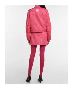 MARINE SERRE Boxy Moire Track Jacket