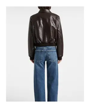 Citizens Of Humanity Lola Leather Bomber Jacket
