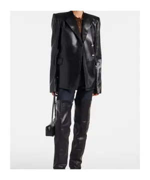 Khaite Elona Leather Jacket