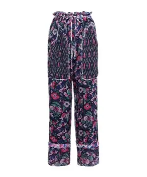 Isabel Marant Étoile Elastic Waistband Casual Pants - Black