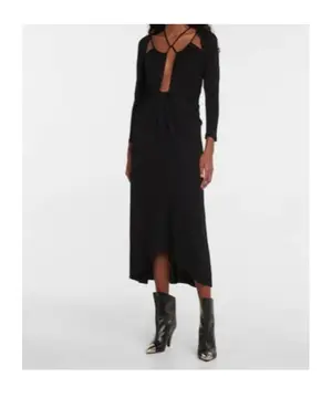 Isabel Marant Étoile Jadessi Cutout Jersey Midi Dress