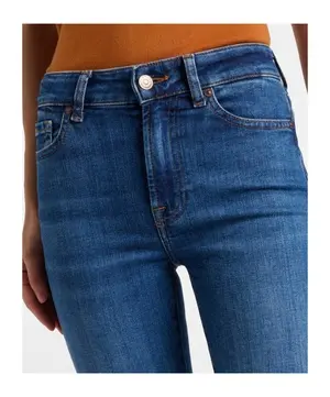 7 For All Mankind Leggy Bootcut Straight Jeans