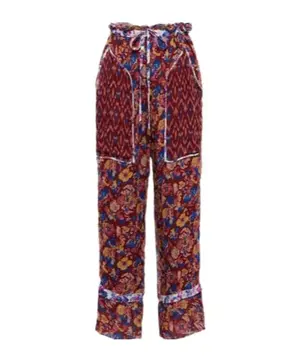 Isabel Marant Étoile Elastic Waistband Casual Pants - Brown