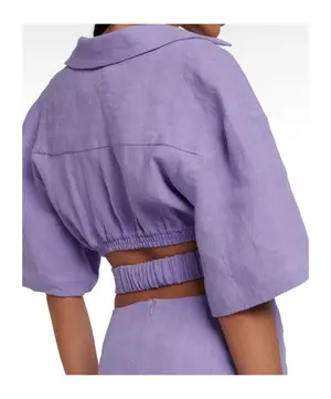 Christopher Esber Cutout Cropped Top