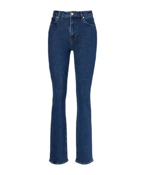 FRAME High-rise Slim Jeans - Blue