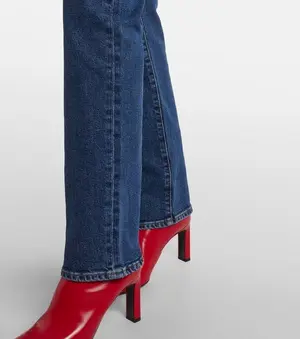 FRAME High-rise Slim Jeans