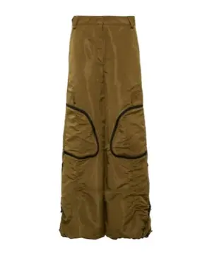 Stella McCartney Technical Cargo Pants - Brown