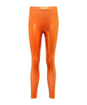 Alessandra Rich Lame Jersey Leggings