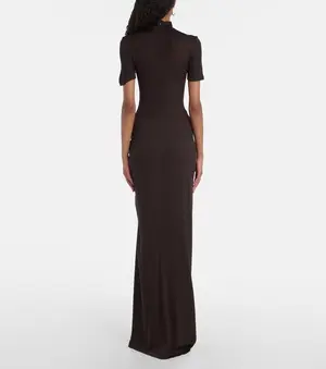 Christopher Esber Sculptural Knit Maxi Dress