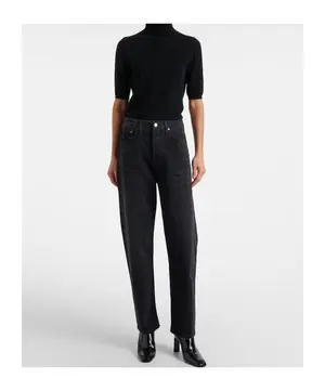 AGOLDE Mid-rise Straight-leg Denim Trousers