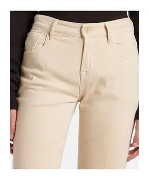 7 For All Mankind Lotta Mid-rise Wide-leg Jeans
