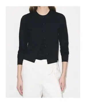 Tory Burch Pointelle Viscose Cardigan