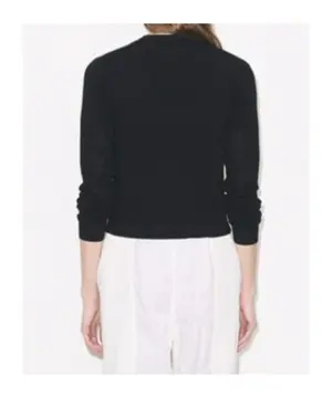 Tory Burch Pointelle Viscose Cardigan