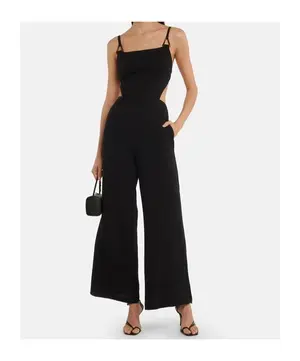 Simkhai Spaghetti Strap Backless Jumpsuit