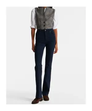 FRAME High-waisted Flared Jeans