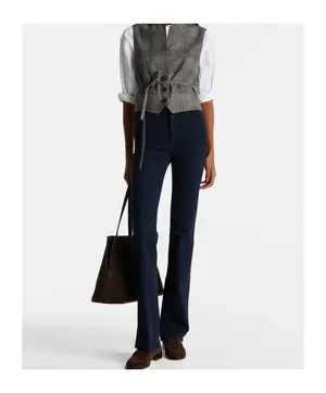 FRAME High-waisted Flared Jeans