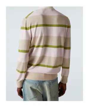 Arch4 Striped Polo Sweater