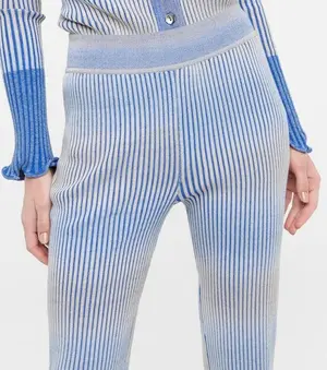 Simkhai Striped Knit Casual Pants