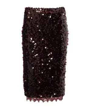 Christopher Esber Midi Skirt - Black