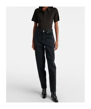 FRAME Mid-rise Straight Jeans