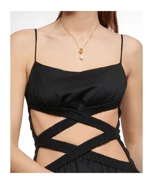 Christopher Esber Hollow-out Slip Dress