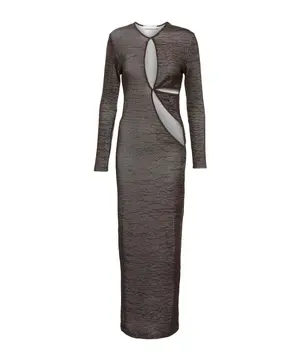 Christopher Esber Openwork Knit Dress - Black