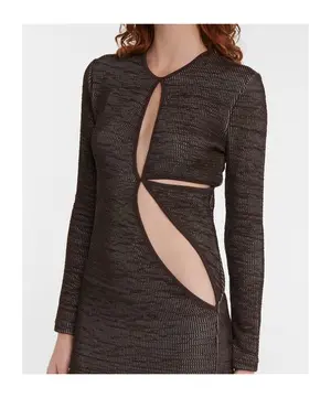 Christopher Esber Openwork Knit Dress