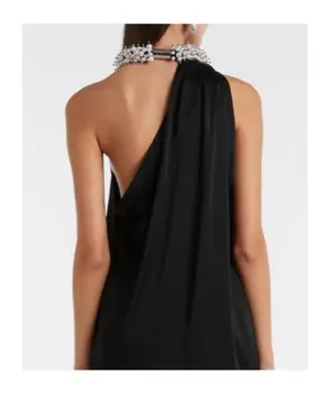 Stella McCartney Embellished Satin Minidress