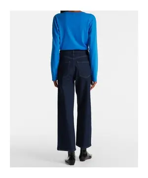 AGOLDE Ren High-rise Wide-leg Denim Trousers
