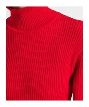 Magda Butrym Ribbed-knit Turtleneck Bodysuit