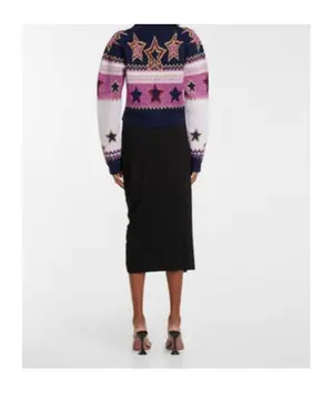 Rabanne Jacquard Cropped Cardigan