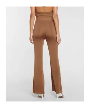 Staud Moonstone High-rise Flared Pants
