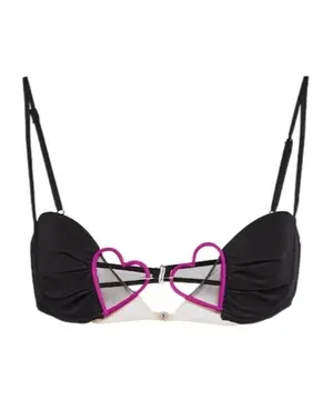 NENSI DOJAKA Embellished Bustier - Black
