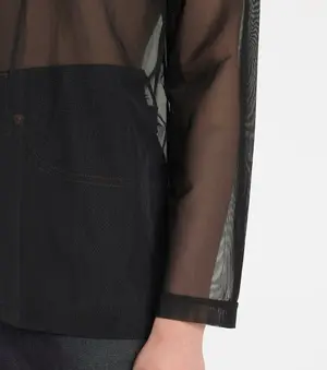 Junya Watanabe Shimmer Net Top