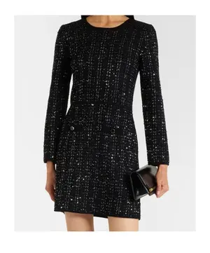 Veronica Beard Channing Tweed Minidress