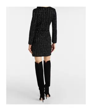 Veronica Beard Channing Tweed Minidress