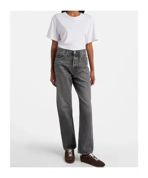 AGOLDE High-waisted Straight-leg Jeans